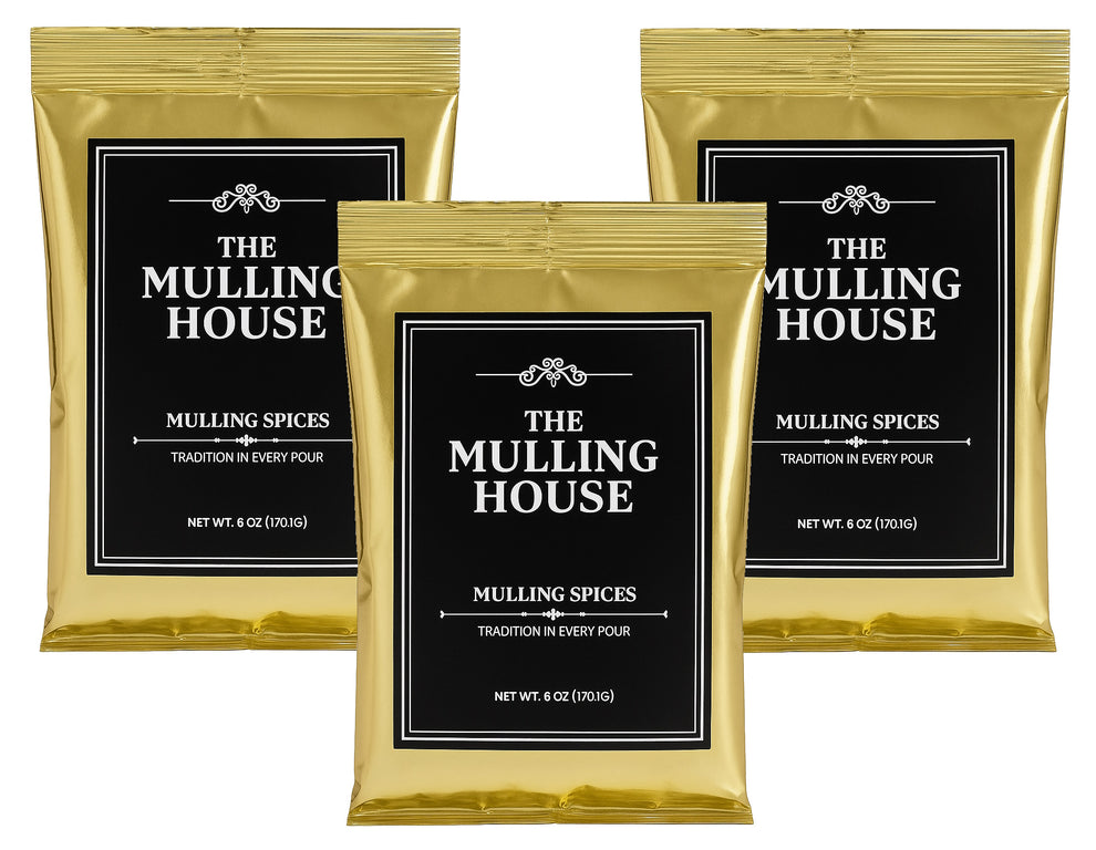 The Mulling House Mulling Spices 3-Pack – 6 oz Pouches for Making Magi ...